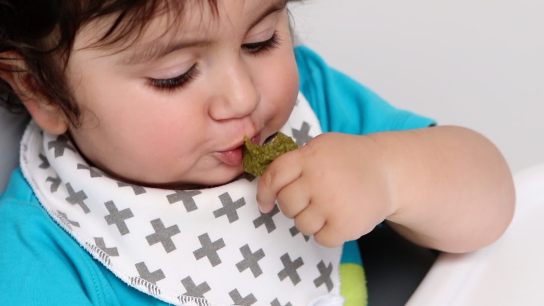 Mango Spinach Baby Puffs +6M GF | Buona Pappa
