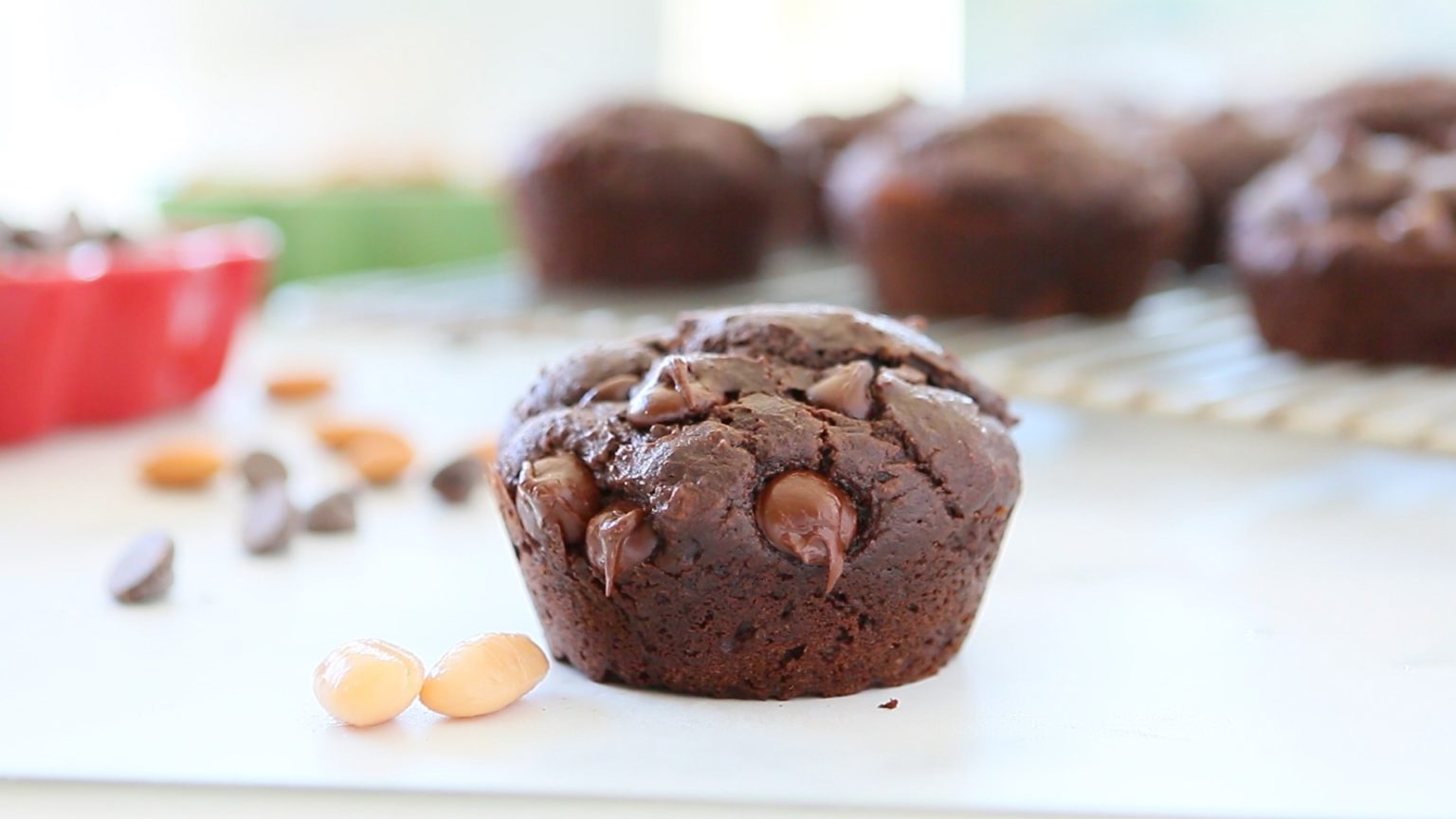 White Beans Chocolate Muffins – Dairy Free | Buona Pappa