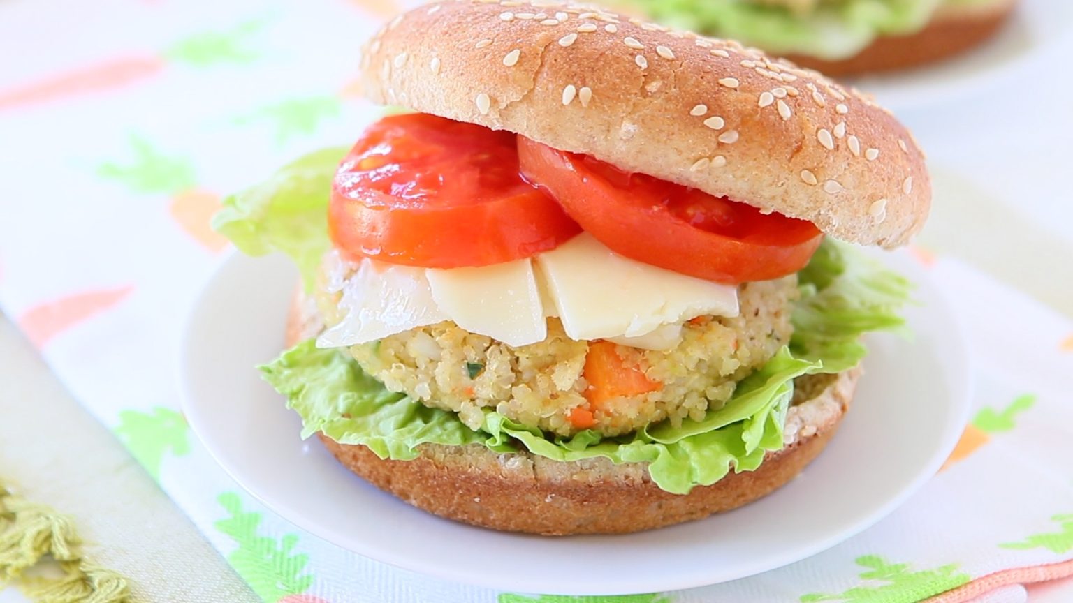 Meatless Quinoa and Vegetable Burgers. Full of flavors +9M | Buona Pappa