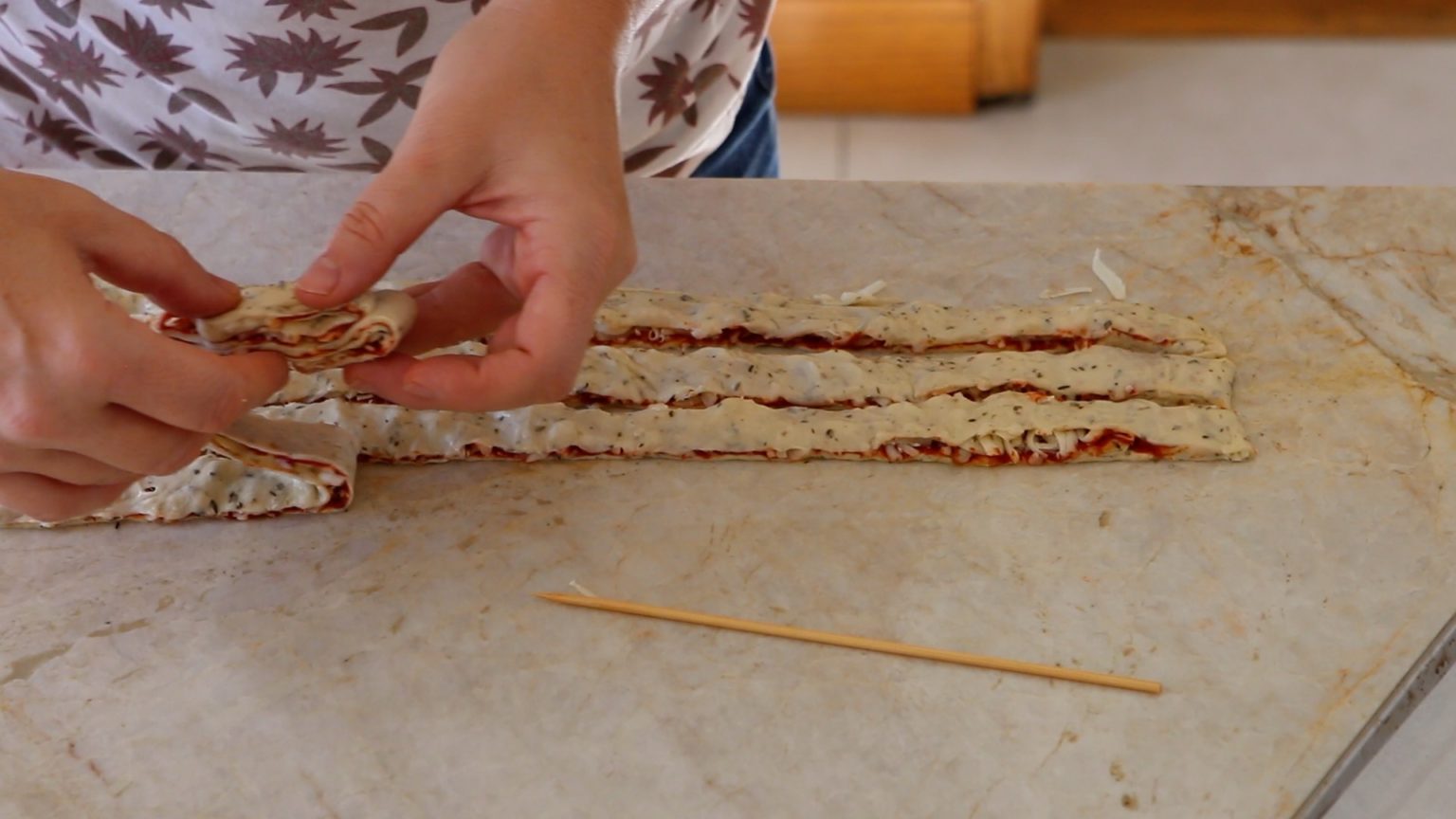 Pizza Tree on a Stick - Christmas Fun | Buona Pappa