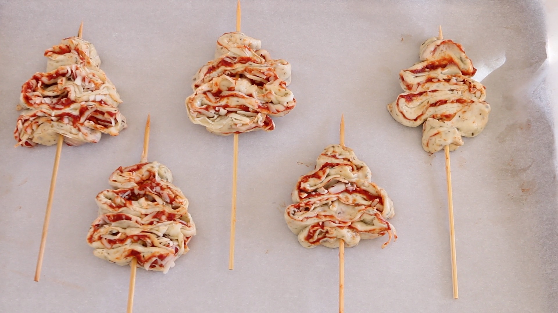 Pizza Tree on a Stick - Christmas Fun | Buona Pappa