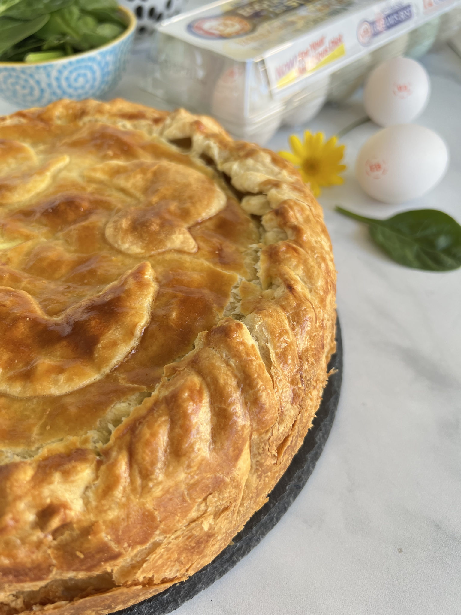 Authentic Italian Easter Pie with Spinach & Ricotta | Buona Pappa