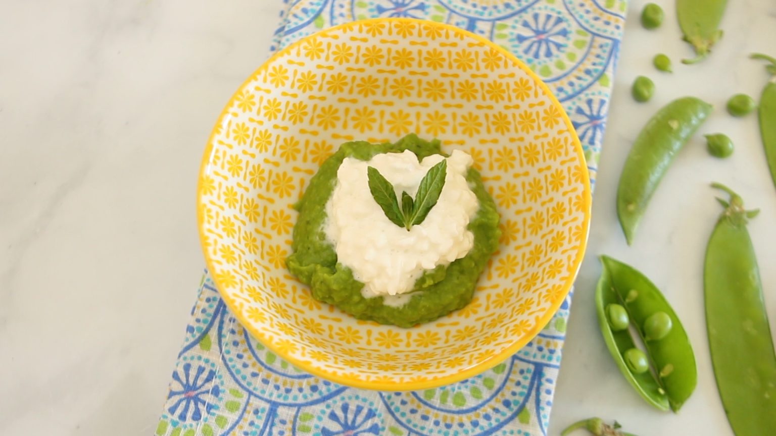 The easiest Sweet Peas Puree – Baby And Toddler Meal Ideas | Buona Pappa